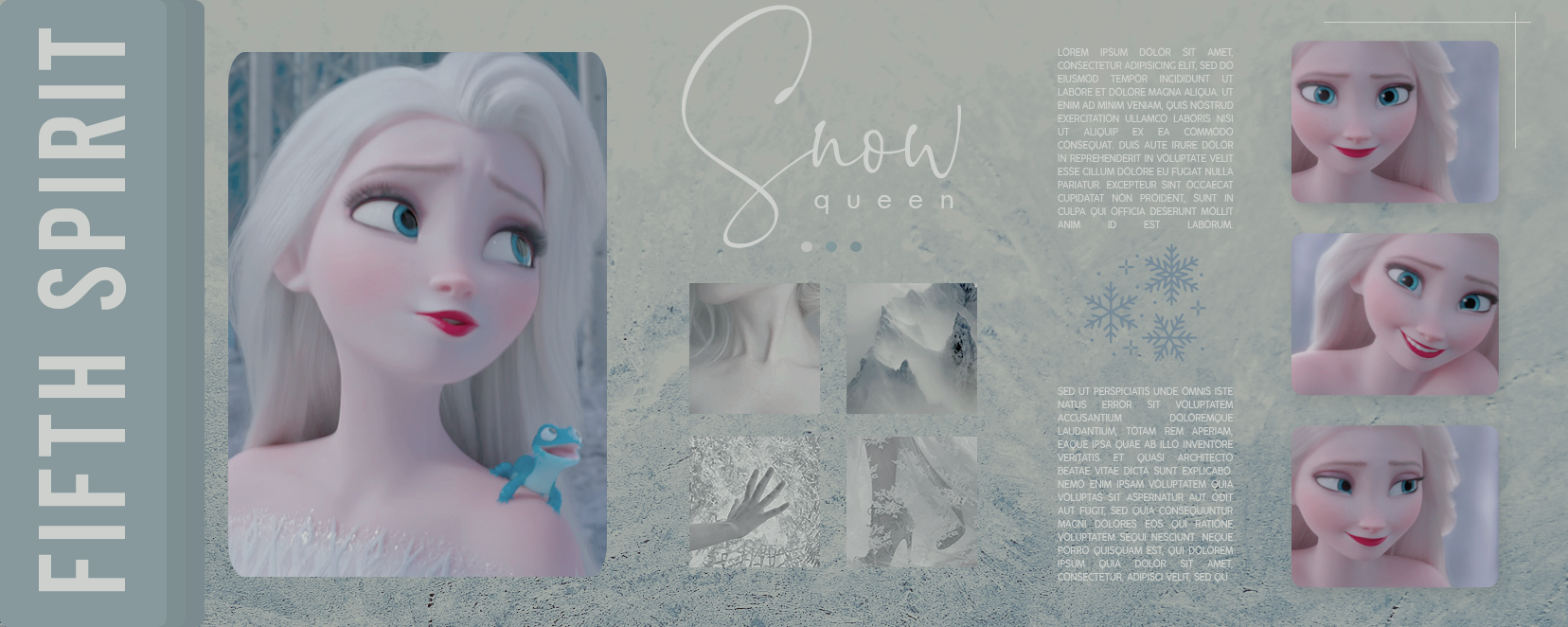TEMPLATE O1 : SNOW QUEEN by heavydirtysui on DeviantArt