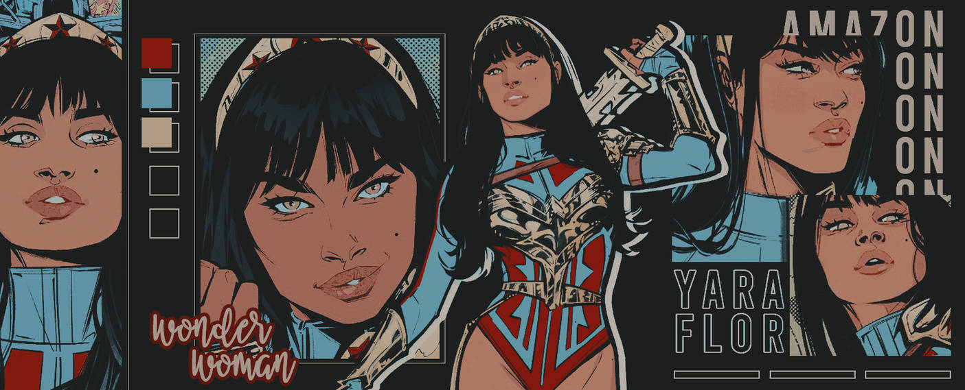 TEMPLATE 15 : YARA FLOR - WONDER WOMAN by heavydirtysui on DeviantArt