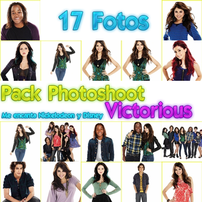 Pack Photoshoot Victorious by luceroval on DeviantArt