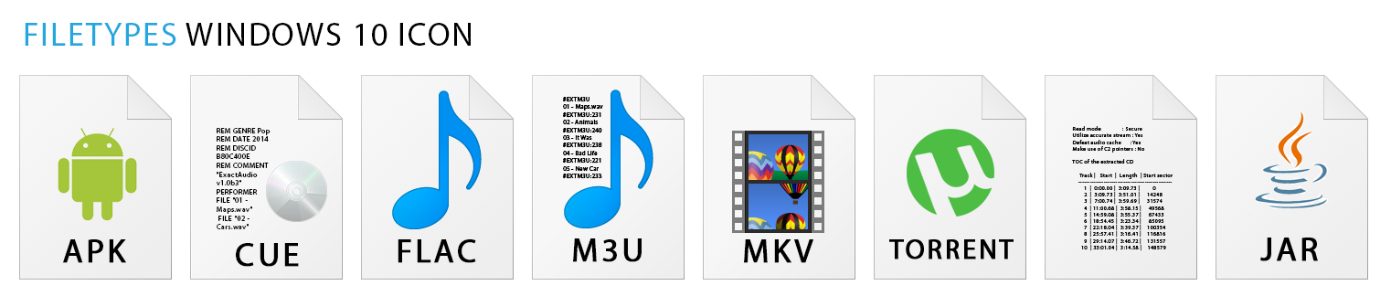 Windows 10 Filetypes by Smallvillerus on DeviantArt