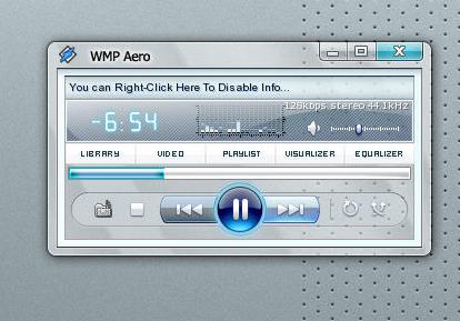 Winamp Full Blue Aero Skin by Tilev on DeviantArt