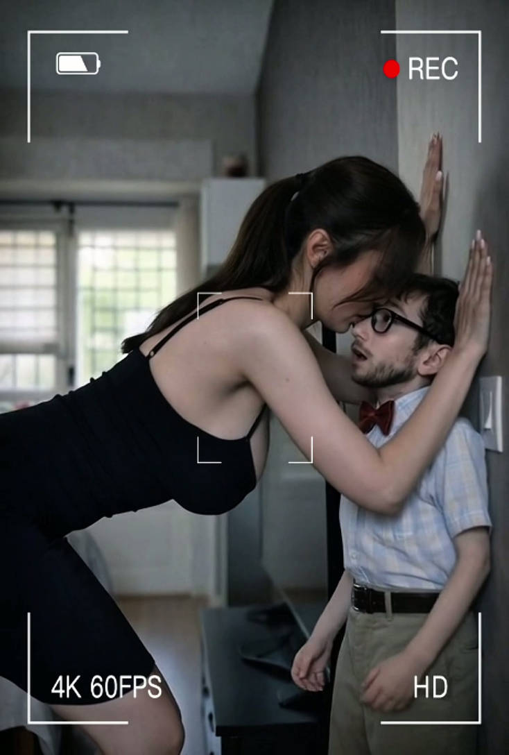 Tall model and her little husband by miloszx55 on DeviantArt