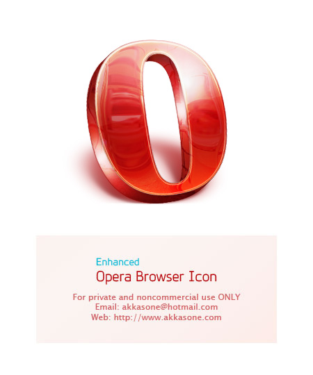 Opera Browser Icon - Enhanced by akkasone on DeviantArt