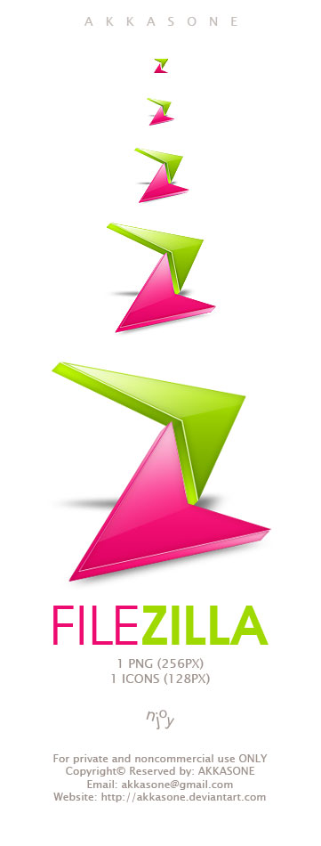 FileZilla Icon by akkasone on DeviantArt