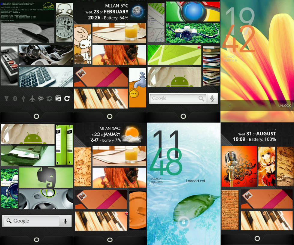 Android Phone 7 Desktop Setup by Ficus86 on DeviantArt