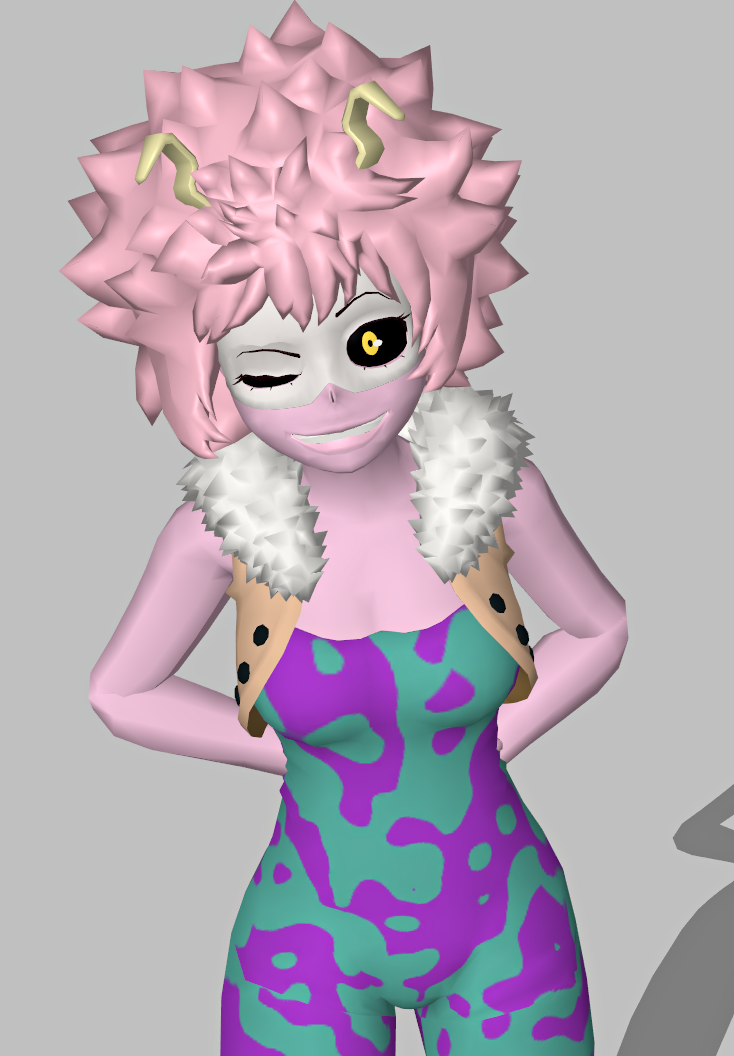 {XPS} MHA - Mina Ashido by MyllaDinX on DeviantArt