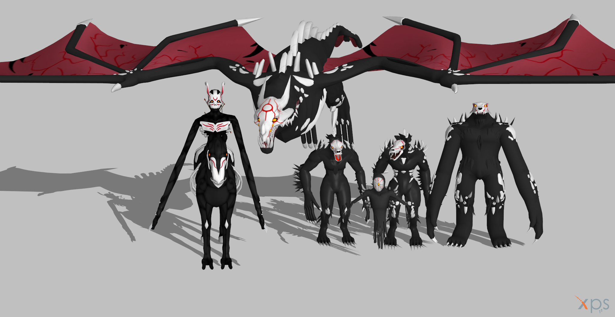 {XPS} RWBY - Grimm Pack by MyllaDinX on DeviantArt