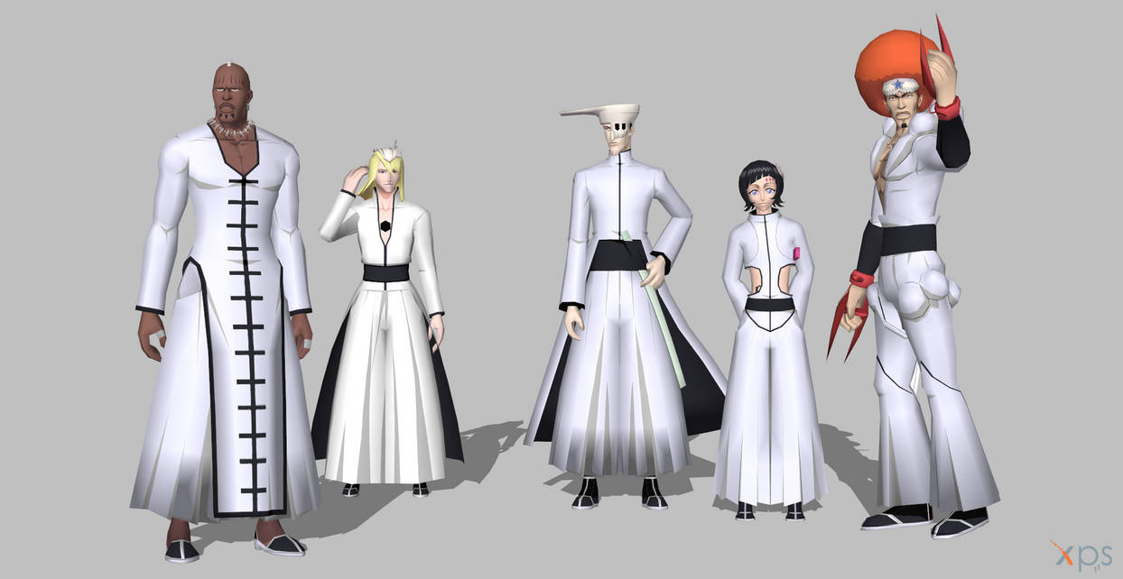 {XPS} Bleach: Paradise Lost - Arrancar PACK 1 by MyllaDinX on DeviantArt