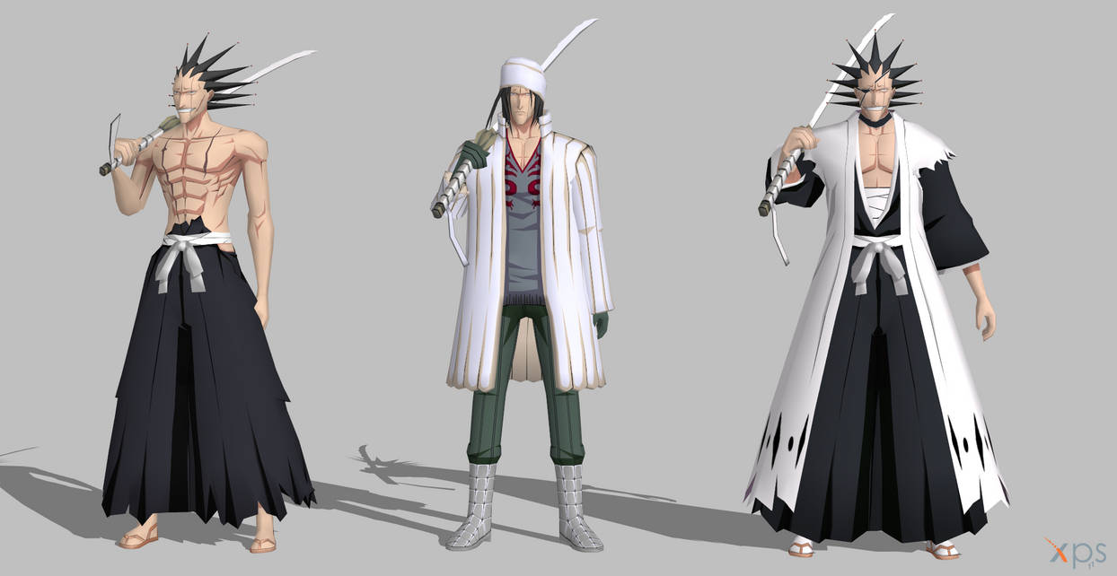{XPS} Bleach: Paradise Lost - Kenpachi Pack by MyllaDinX on DeviantArt
