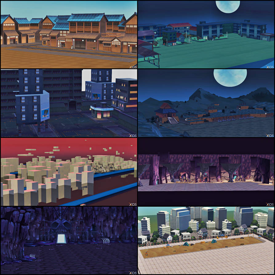 {XPS} Bleach: Paradise Lost - Stage PACK 1 by MyllaDinX on DeviantArt
