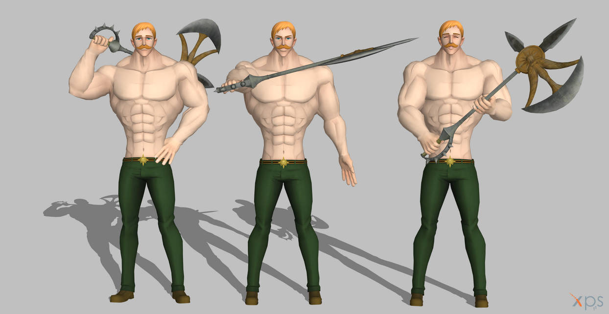 {XPS} TSDS: Knights of Britannia - Escanor (UPD) by MyllaDinX on DeviantArt