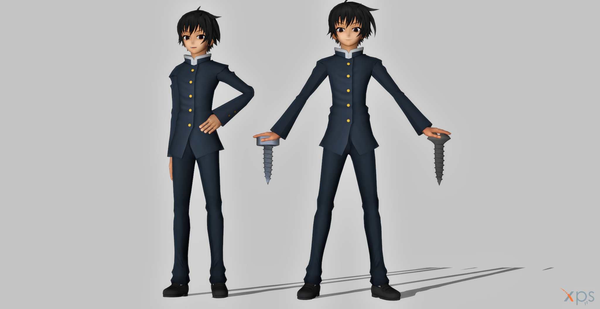 {XPS} J-Stars Victory VS - Kumagawa Misogi by MyllaDinX on DeviantArt