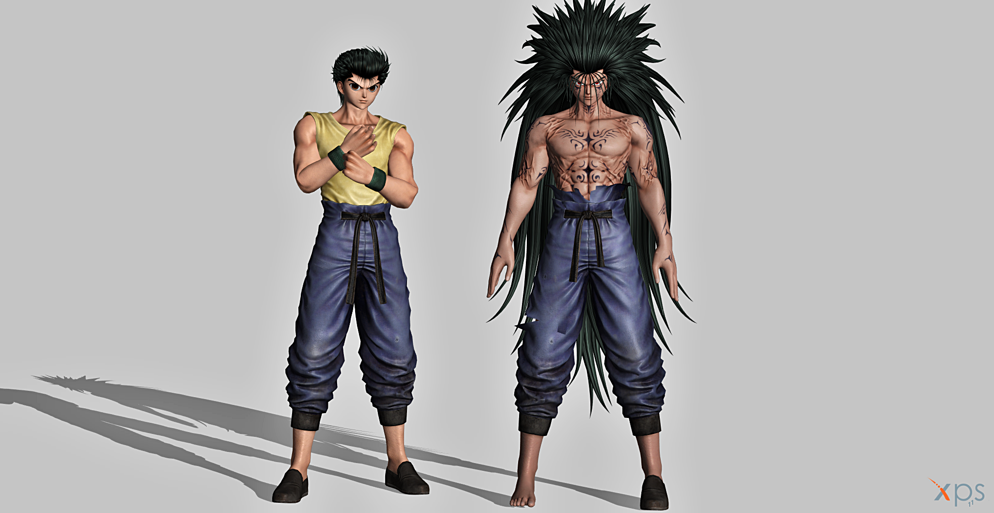 {XPS} JUMP FORCE - Yusuke Urameshi by MyllaDinX on DeviantArt