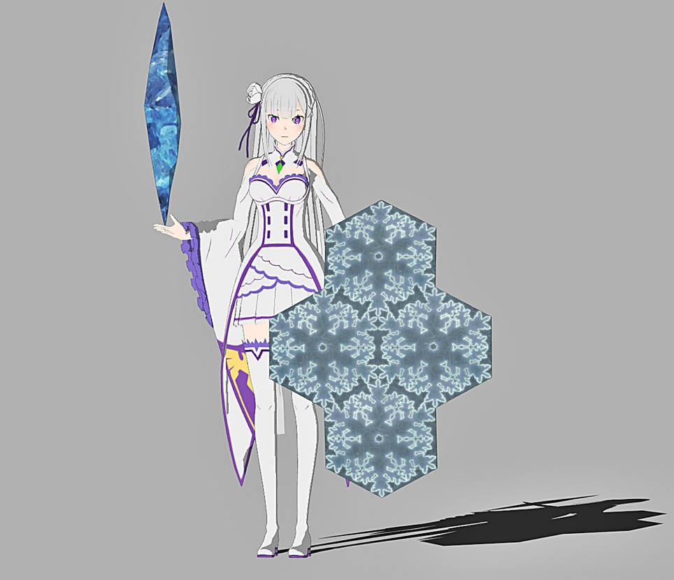 {XPS} Re: Zero Infinity - Emilia by MyllaDinX on DeviantArt