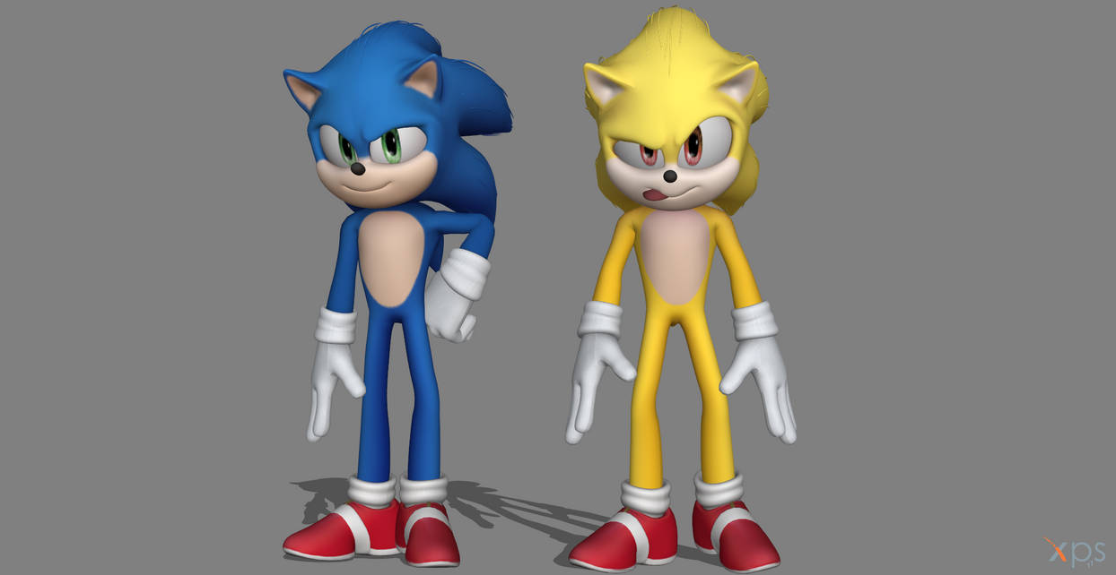 {XPS} Movie Sonic by MyllaDinX on DeviantArt