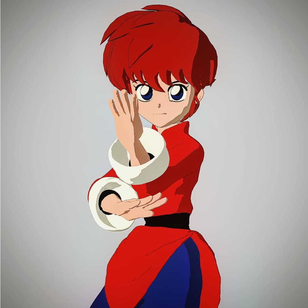 {XPS} Ranma-chan (1.7K gift) by MyllaDinX on DeviantArt