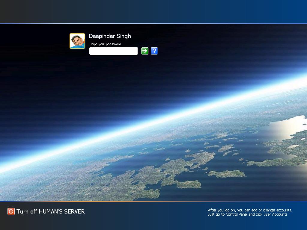 Windows Space Logonui by deepindersingh006 on DeviantArt