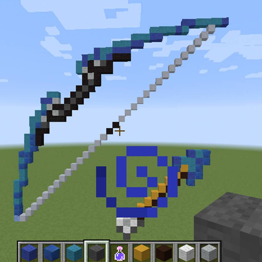 Bow And Arrow (Minecraft) by DragonFan656 on DeviantArt