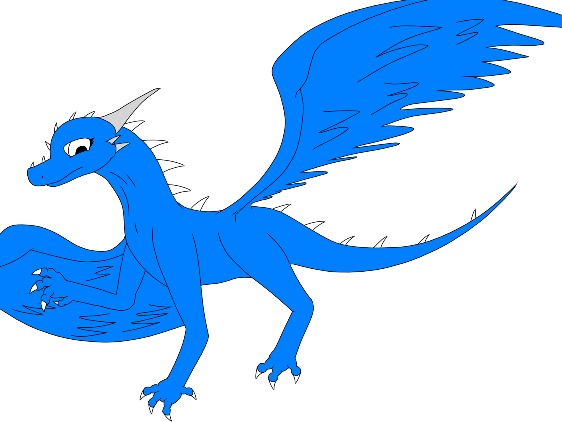 (WIP) Saphira (Fanart) by DragonFan656 on DeviantArt