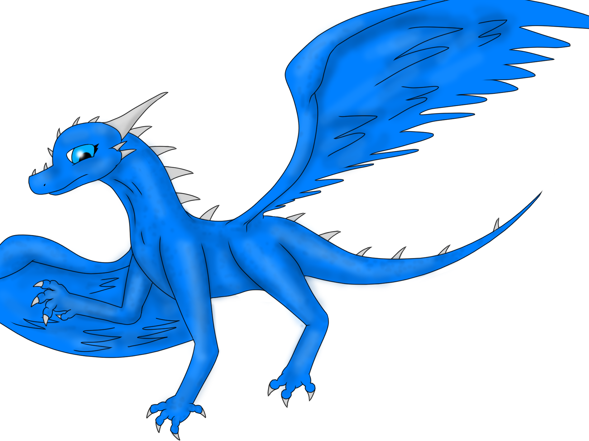 (Fanart) Saphira by DragonFan656 on DeviantArt