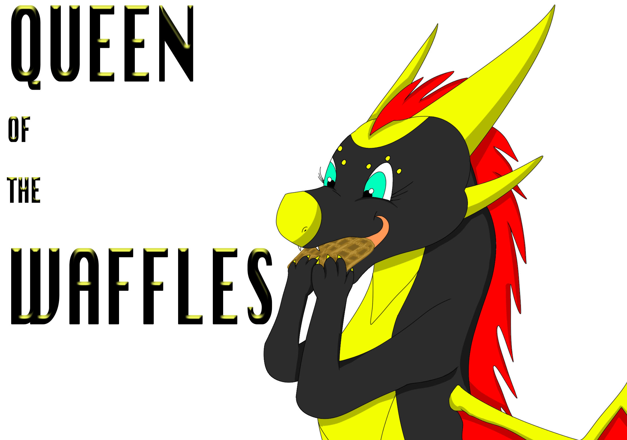 Queen Of The Waffles by DragonFan656 on DeviantArt