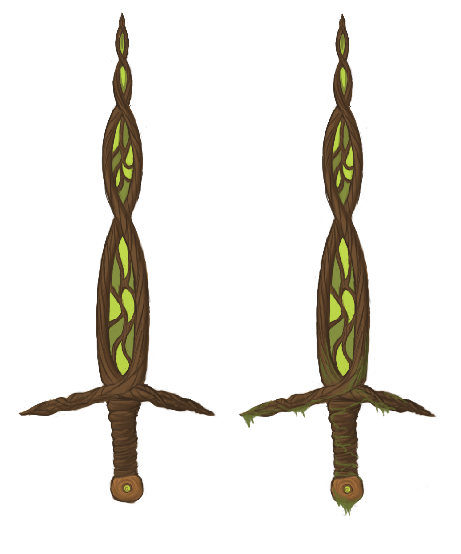 Magic wood sword by izakor on DeviantArt