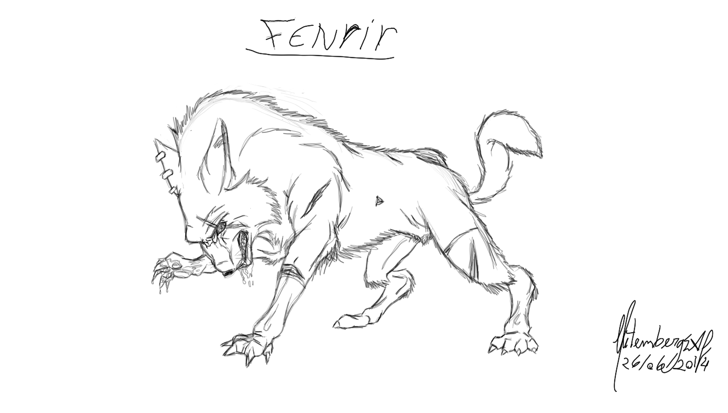 Concept Fenrir 1 by Gutembergsaj on DeviantArt