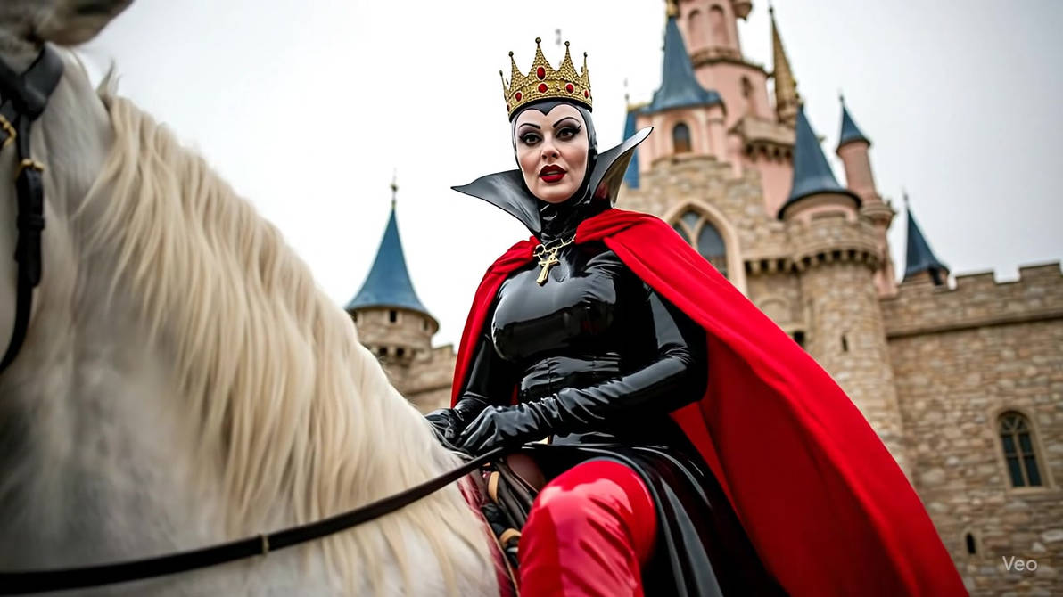 Evil queen mocking viewer by Gordon2024 on DeviantArt