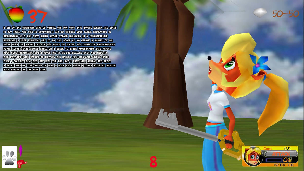 Coco Bandicoot RPG Remake Project Devlog #4 by Scribbled-Scrabble on DeviantArt