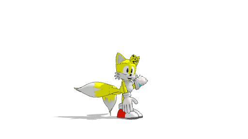 MMD Classic Tails DL Model by CJanpiel13 on DeviantArt