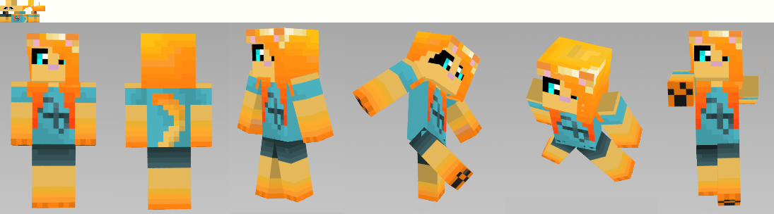 Brooke from LPS popular minecraft skin by Ranbowfut on DeviantArt