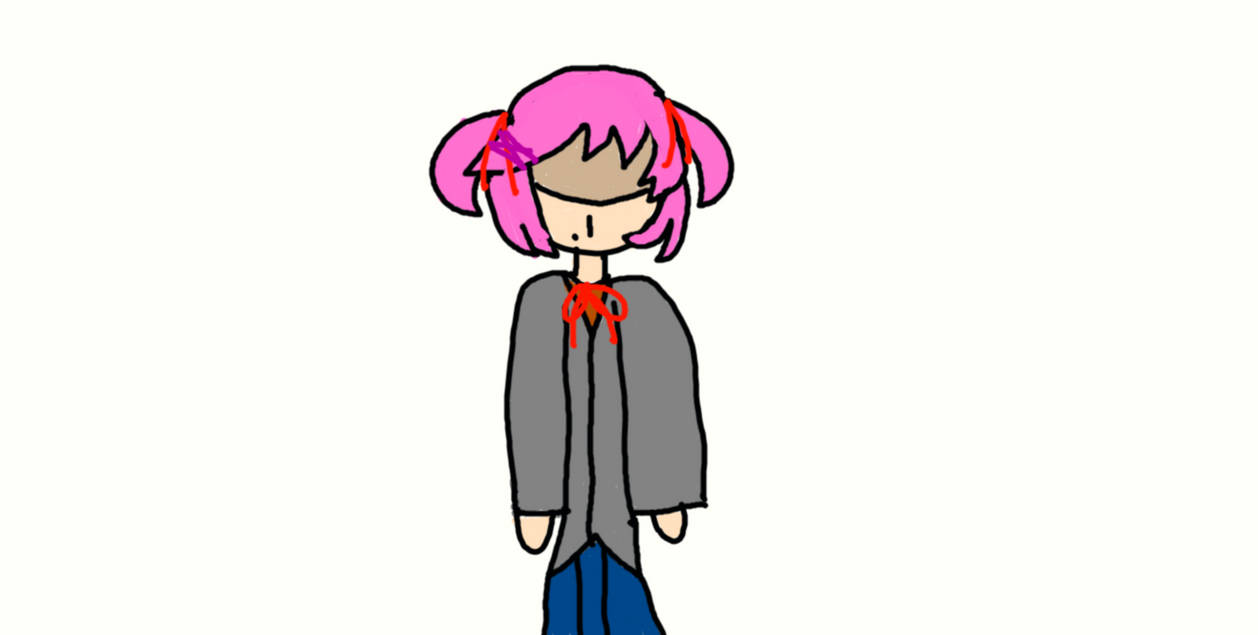 Natsuki by testedcatdraws on DeviantArt