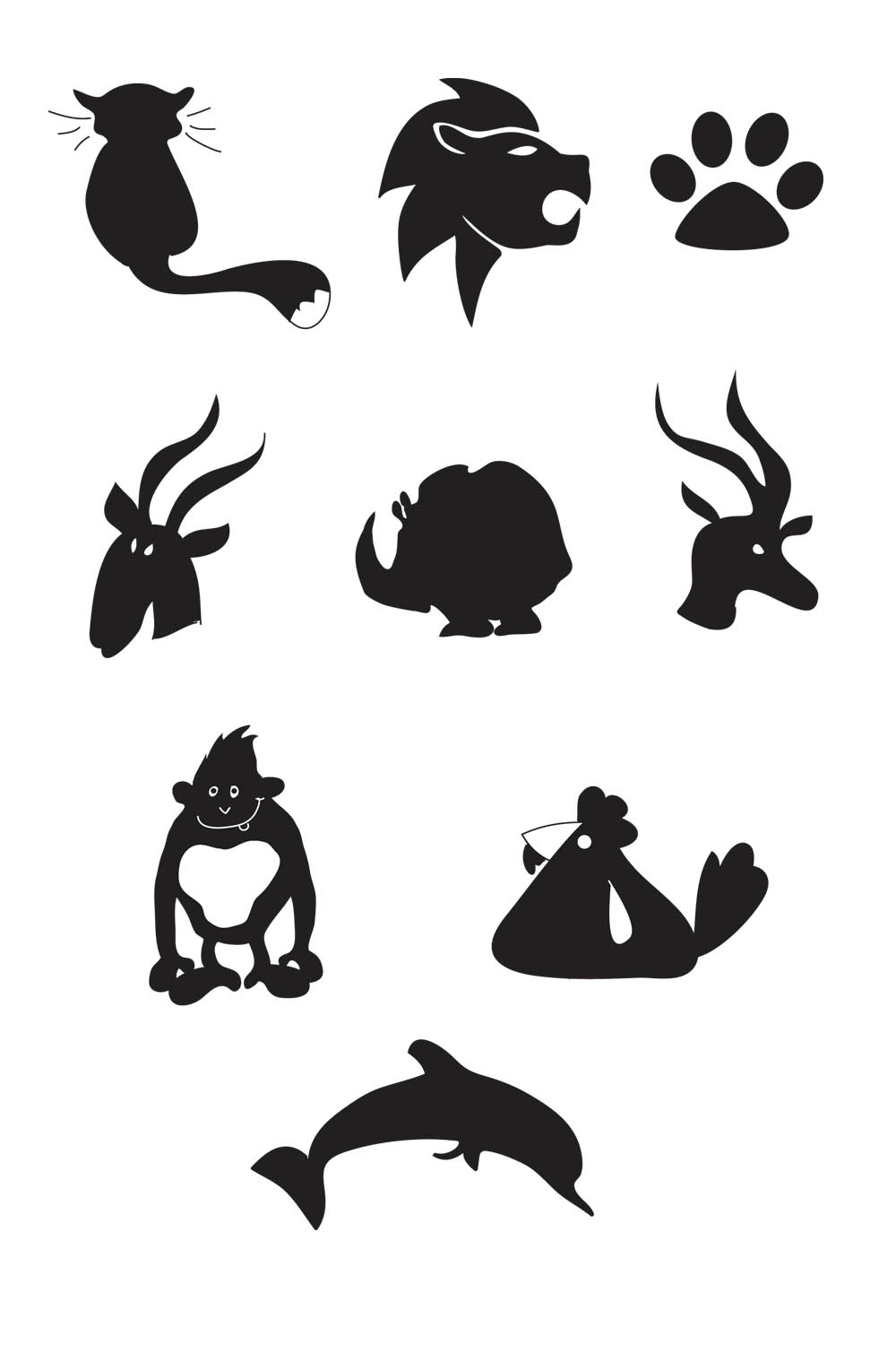 Stylized animals by omorfia on DeviantArt