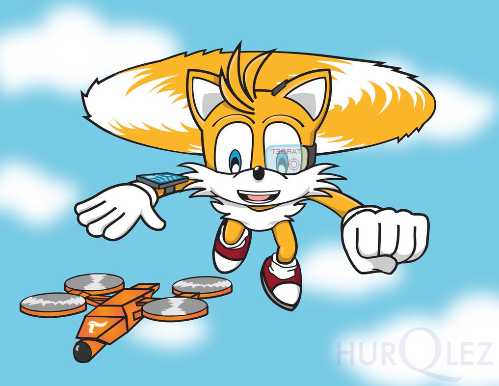 Tails with T-drone by HurQlez on DeviantArt