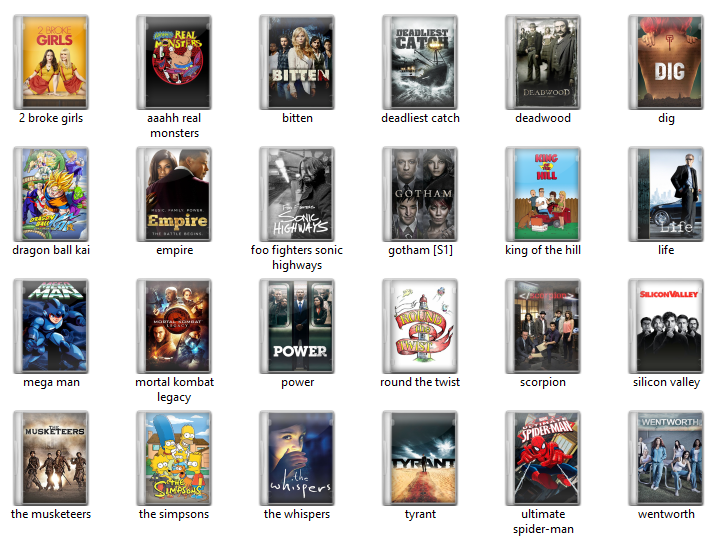 TV SHOWS THREE by RUGDVD on DeviantArt