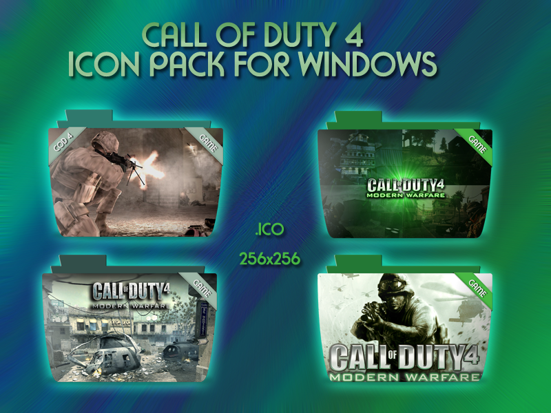 COD 4 Folder Icon Pack by MEGAB00ST on DeviantArt
