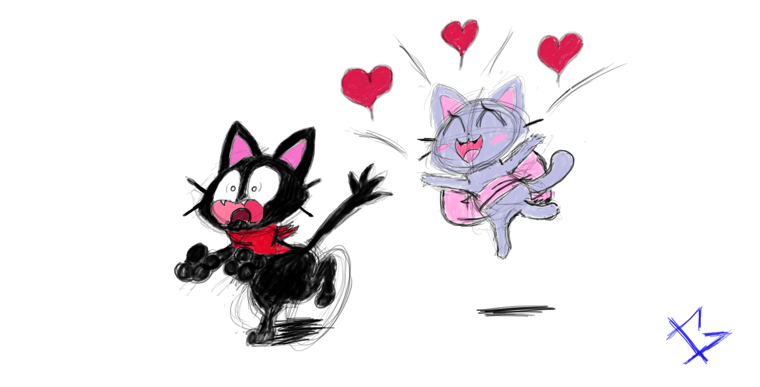 GaMERCaT and Nano by MagerBlutooth on DeviantArt