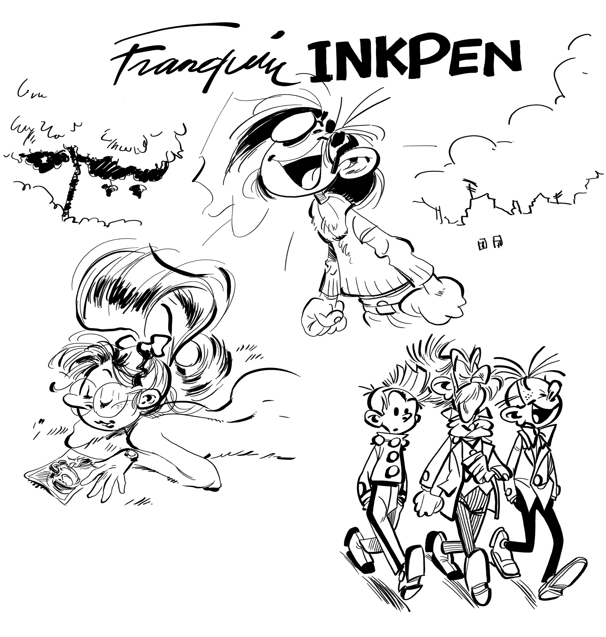 Franquin Style Inkpen by JanneLehtinen on DeviantArt