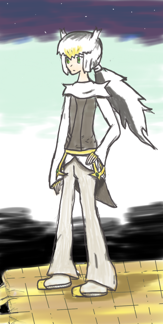 Arceus Human Version by artznbooks on DeviantArt