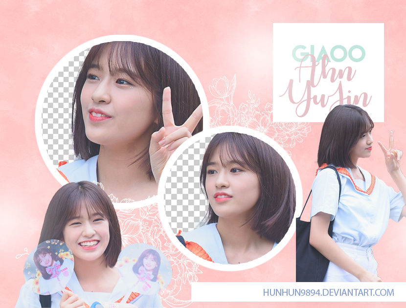 RENDER AHN YUJIN IZONE #1 by hunhun9894 on DeviantArt