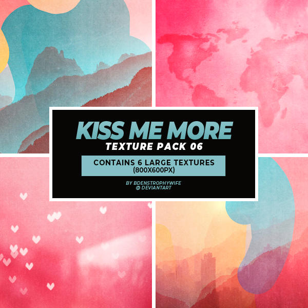Texture Pack 06 - Kiss Me More by bdenstrophywife on DeviantArt