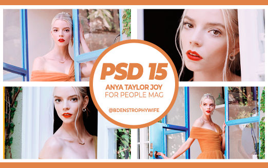 PSD 15 Anya Taylor Joy by bdenstrophywife on DeviantArt