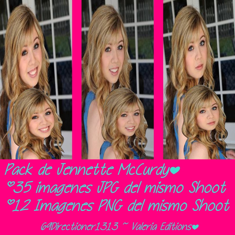 Pack de Jennette McCurdy by ShotInTheLight on DeviantArt
