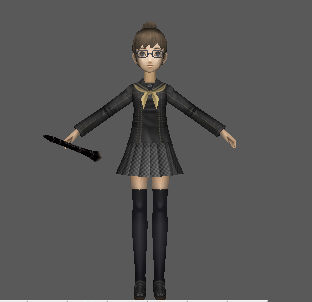 P4g Music Girl 1 + summer outfit by megaman-gear100 on DeviantArt