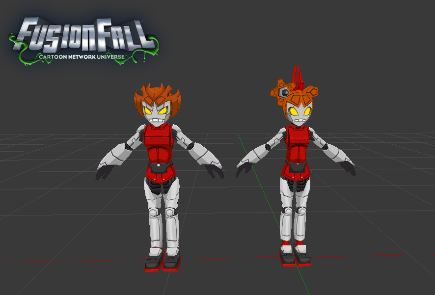 Fusion Fall Dynamo Power Puff Girls FBX Pack by megaman-gear100 on ...