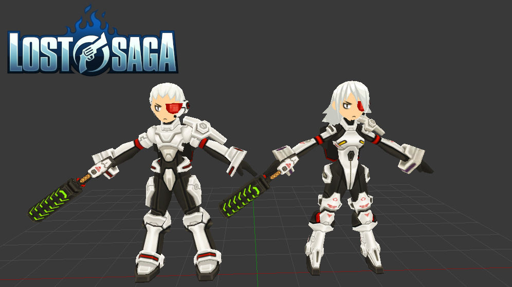 Lost Saga Space Armor FBX Pack by megaman-gear100 on DeviantArt