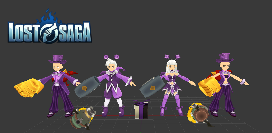 Lost Saga Smile Joker FBX Pack by megaman-gear100 on DeviantArt