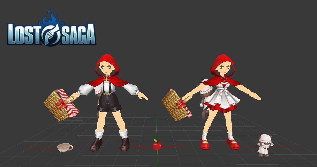 Lost Saga Red Riding Hood FBX Pack by megaman-gear100 on DeviantArt