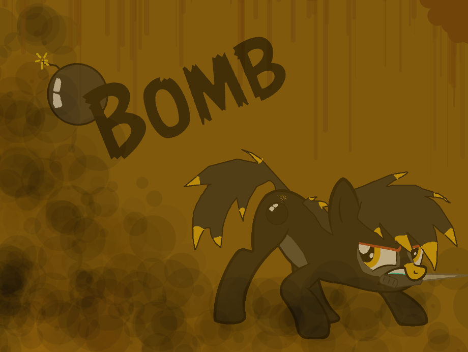 Angry Pony-Bomb Wallpaper by NightwishLunaCZ on DeviantArt