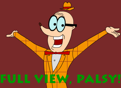 Wes Weasley promotes a website by TurboJUK on DeviantArt